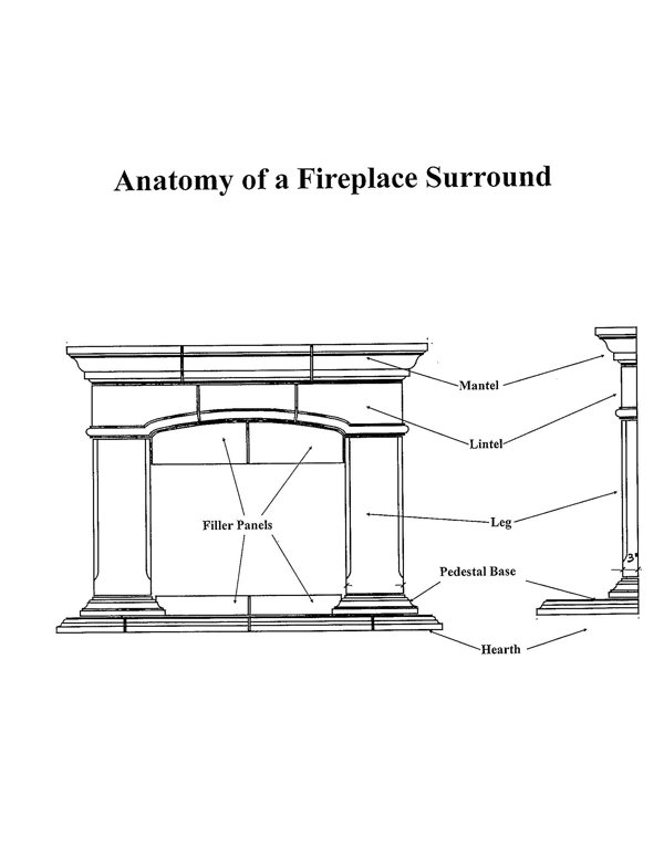 Fyre Stone Arch Spartan Fireplace Surround Wayfair